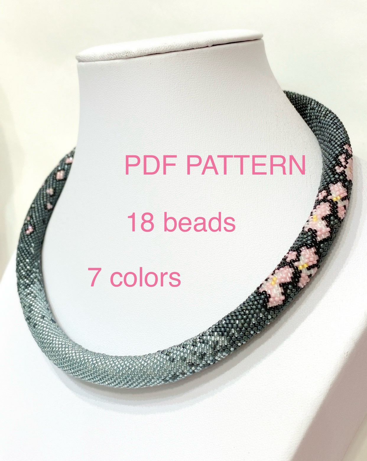PDF Bead Crochet Pattern , Seed Bead Pattern, PDF Japanese P | Inspire ...