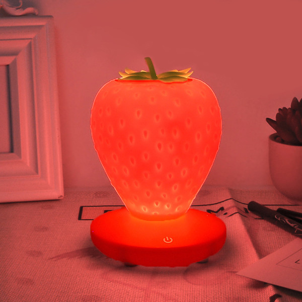 Touch-Sensitive Strawberry Table Lamp | Charming Decor | Inspire Uplift