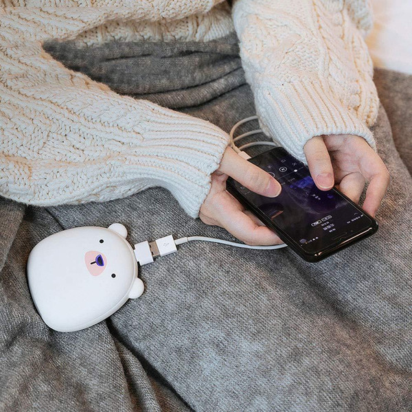 Cute USB Rechargeable Hand Warmer & Power Bank | Inspire Uplift