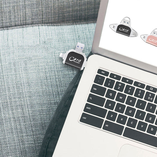 Multi-Port 4 in 1 Universal SD TF Card Reader | Inspire Uplift