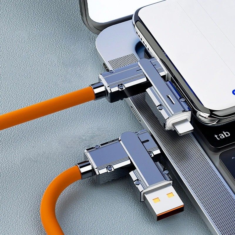 4-in-1 Fast Charging Cable – 100W Quick Charger | Inspire Uplift