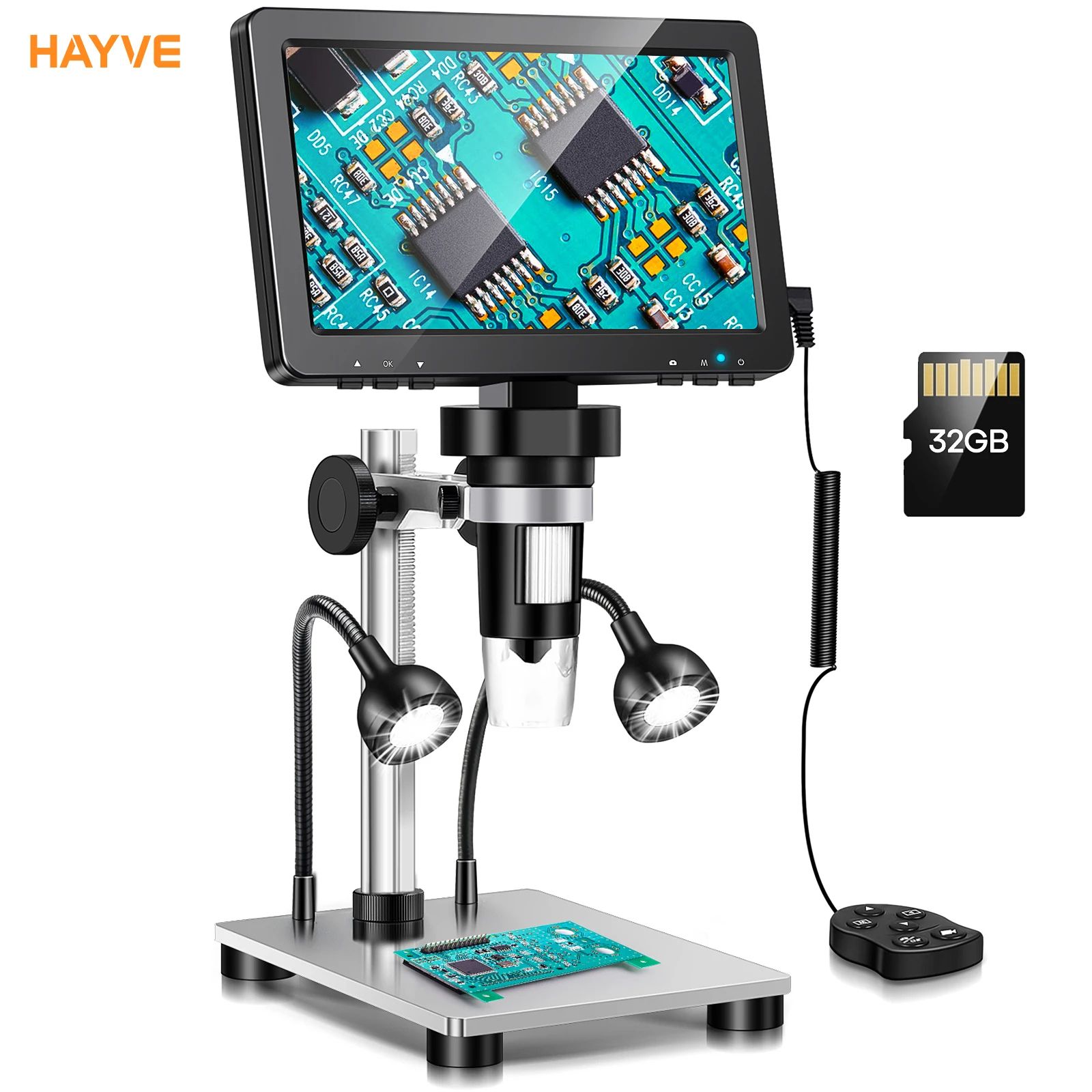 Hayve 7" Digital Microscope 1200X 12MP HD | Inspire Uplift