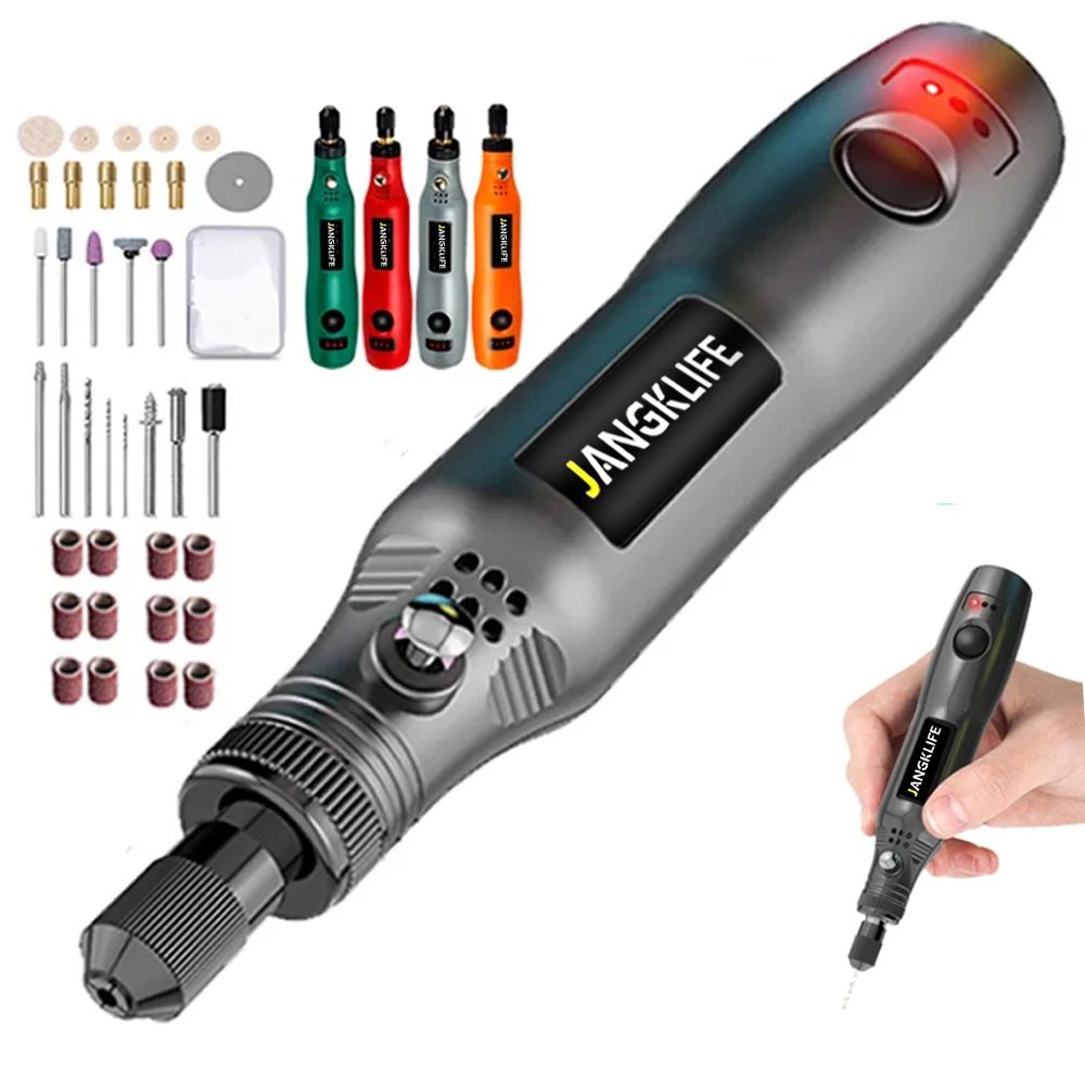 USB Cordless Rotary Tool Kit – Mini Wireless Drill | Inspire Uplift