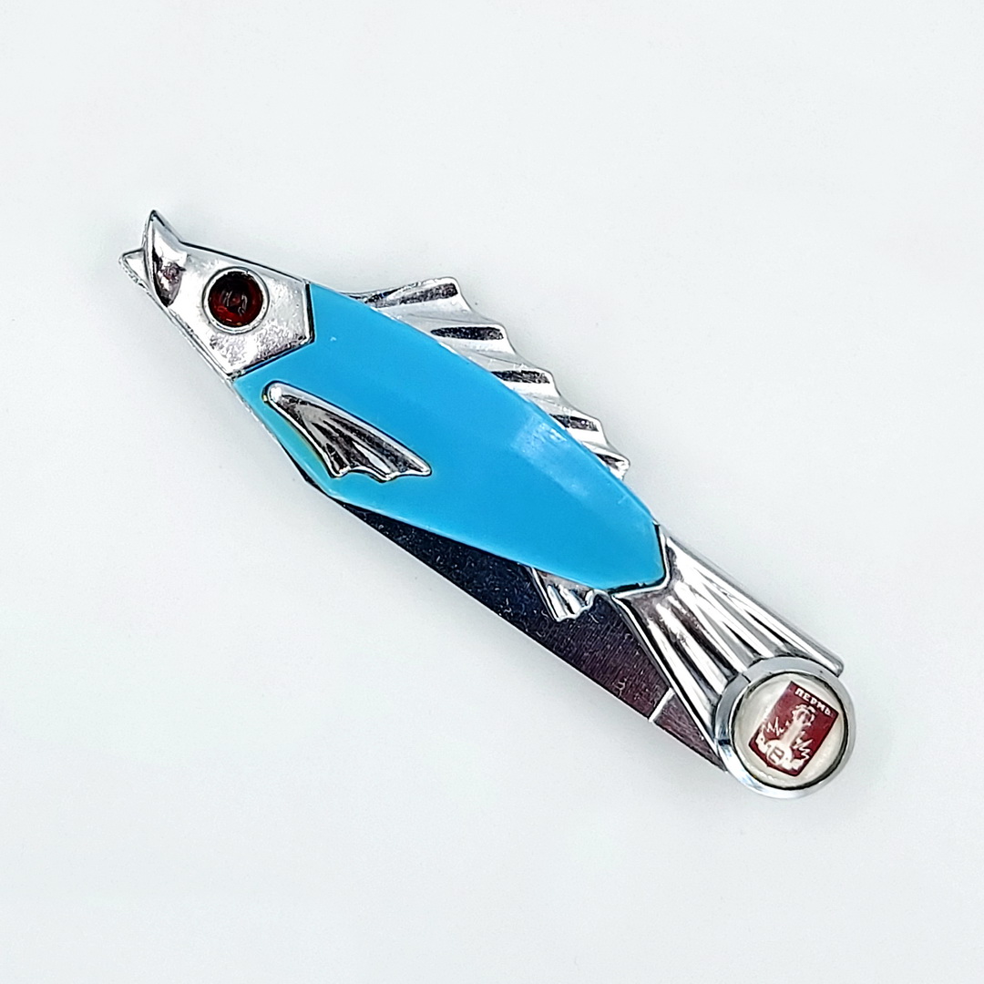 Russian pocket folded Knife articulated FISH USSR | Inspire Uplift