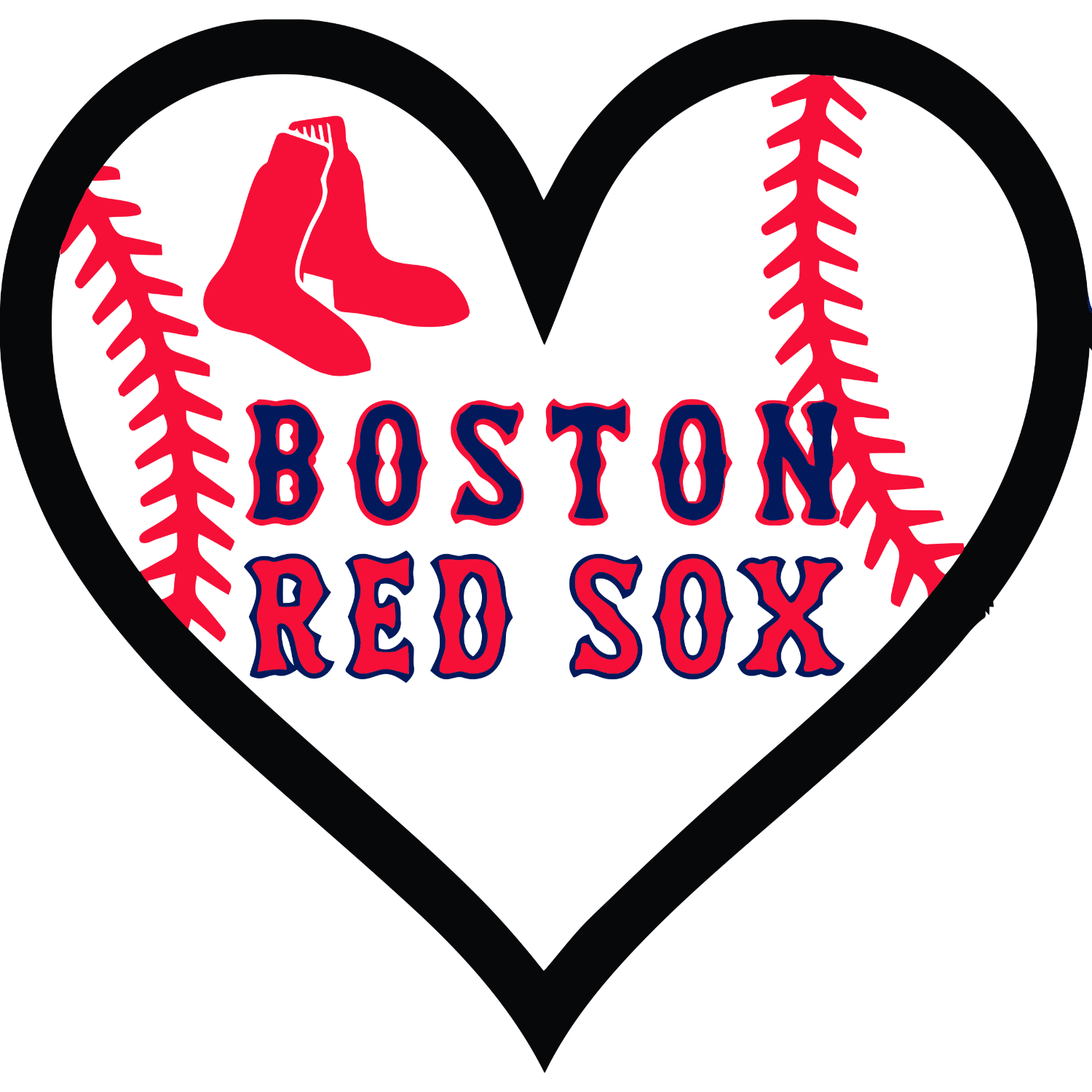 Boston Red Sox Svg Sports Logo Svg Mlb Svg Baseball Svg File | Inspire ...