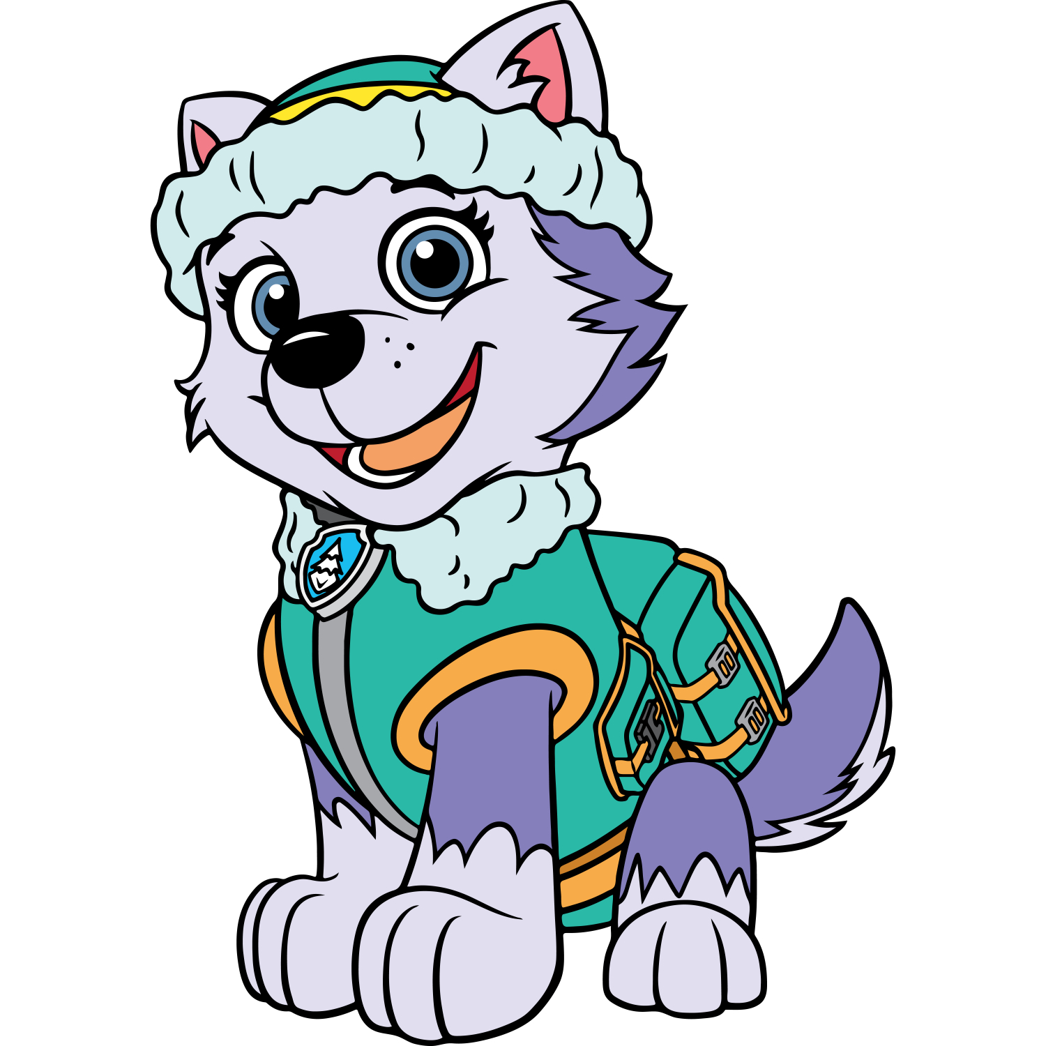 Everest Paw Patrol Svg Paw Patrol Clipart Cartoon Paw Svg Do | Inspire ...