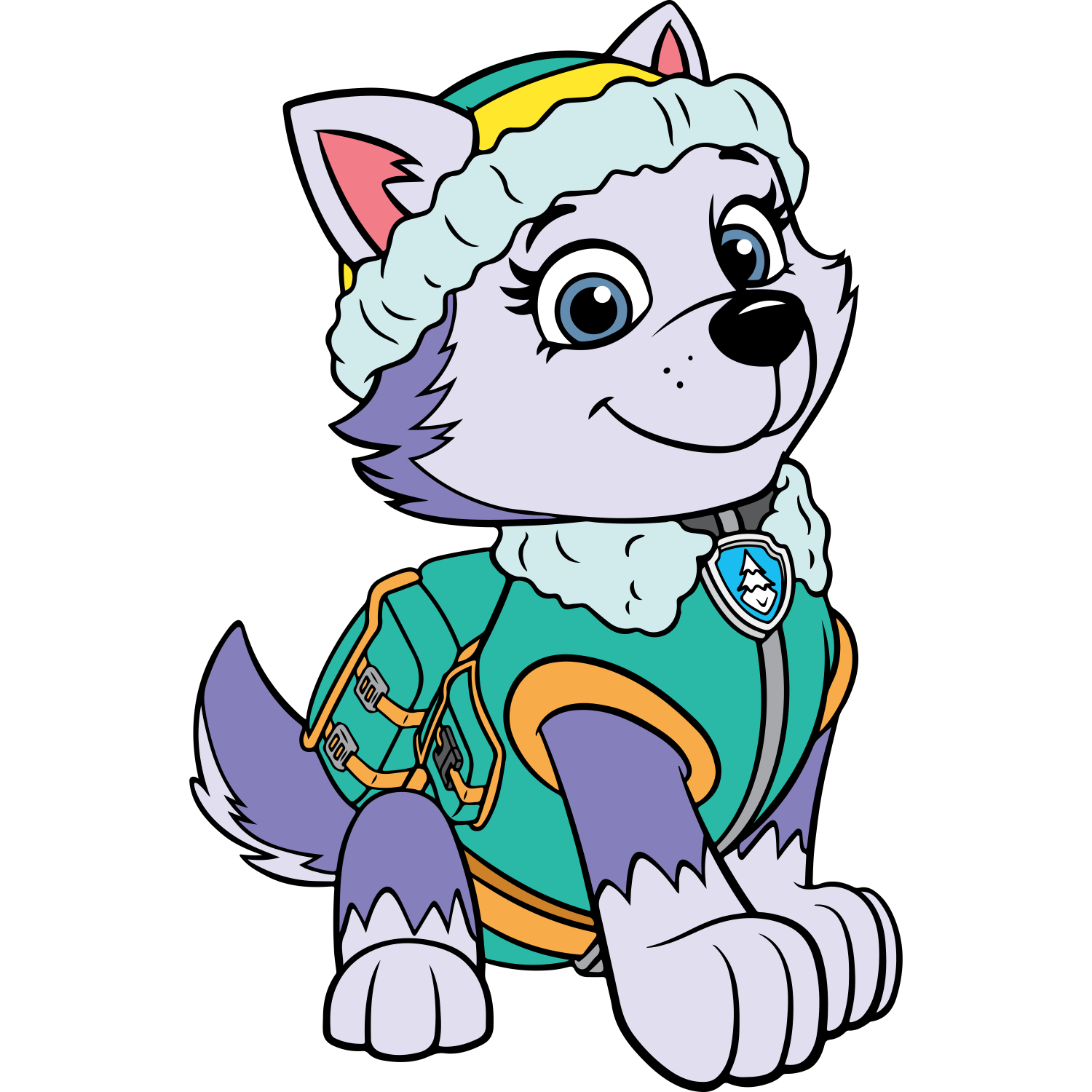 Everest Paw Patrol Svg Paw Patrol Clipart Cartoon Paw Svg Do | Inspire ...