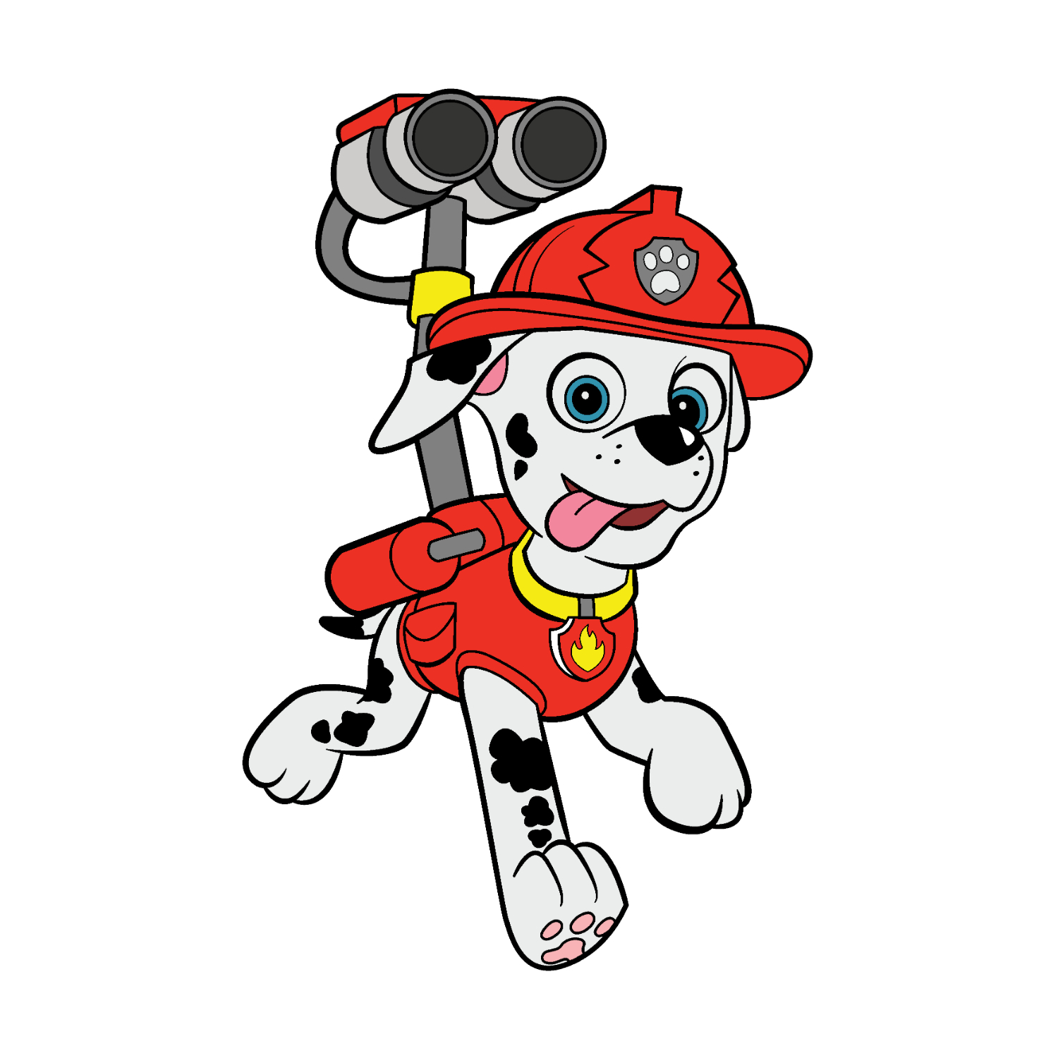 Marshal Paw Patrol Svg Paw Patrol Clipart Cartoon Paw Svg Do | Inspire ...