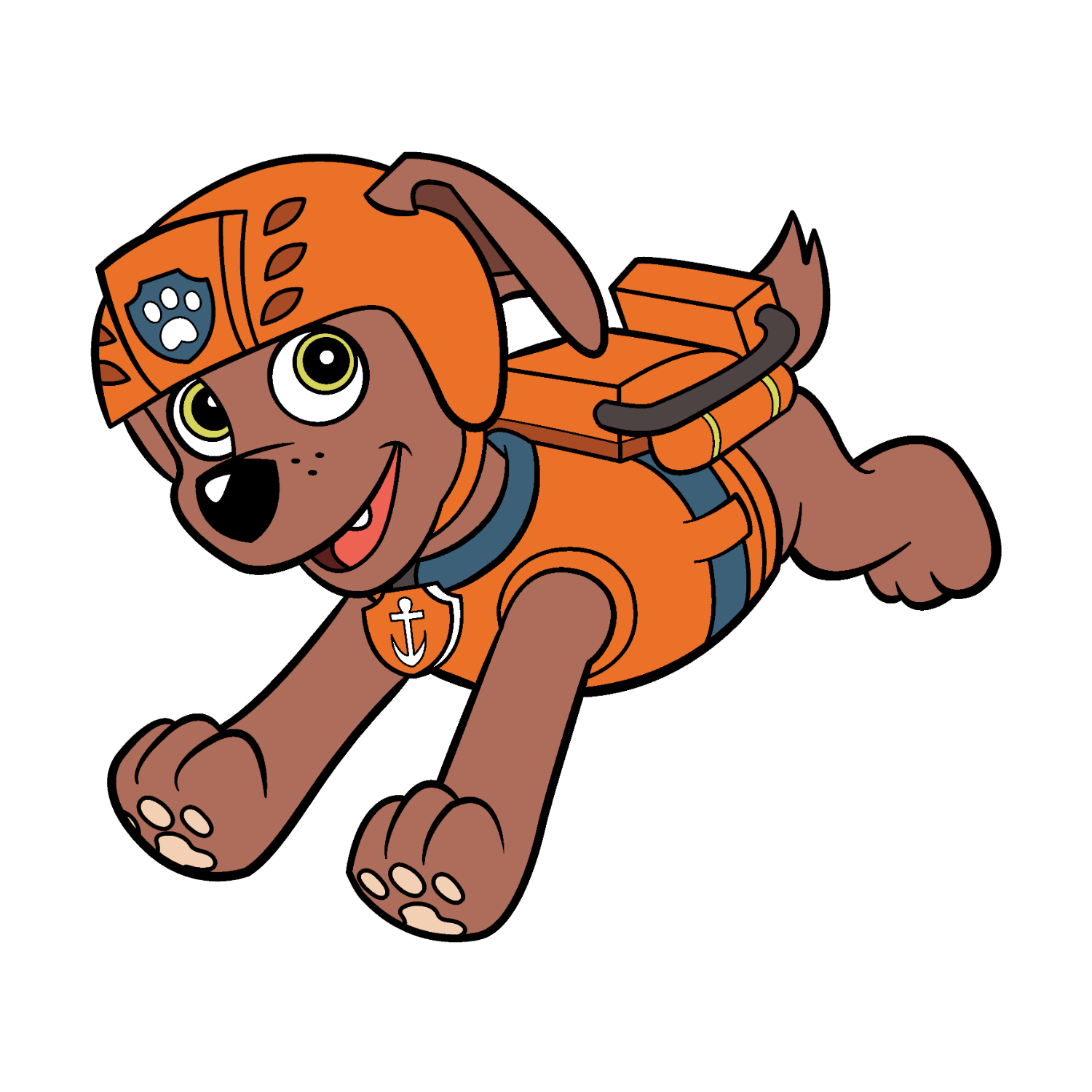 Zuma Paw Patrol Svg Paw Patrol Clipart Cartoon Paw Svg Dog P | Inspire ...