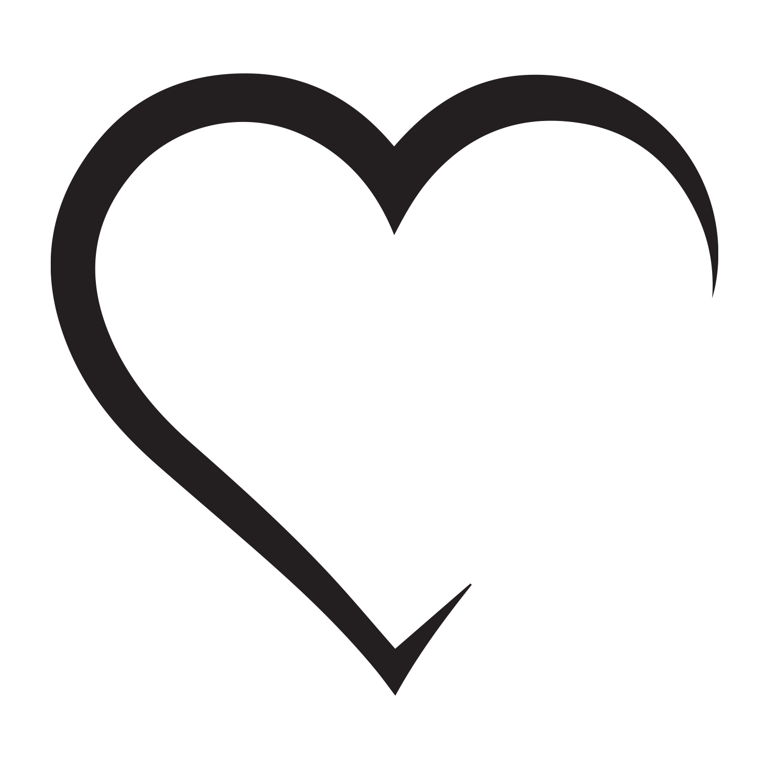 Heart Name Svg Open Heart Svg Heart Monogram Love Name Frame | Inspire ...