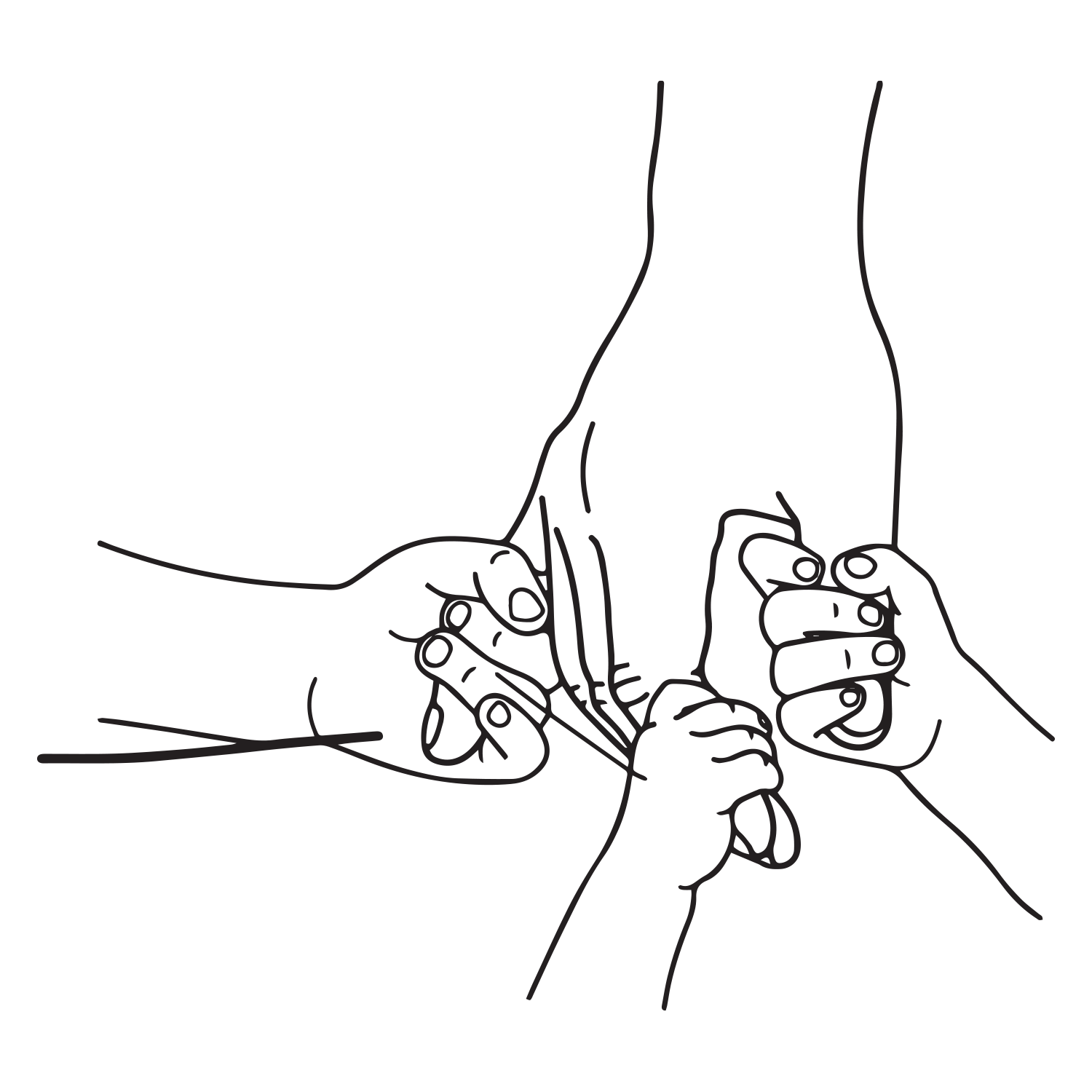 Father Holding Hands Of 3 Kids Svg Dad Holding 3 Kids Svg Da | Inspire ...