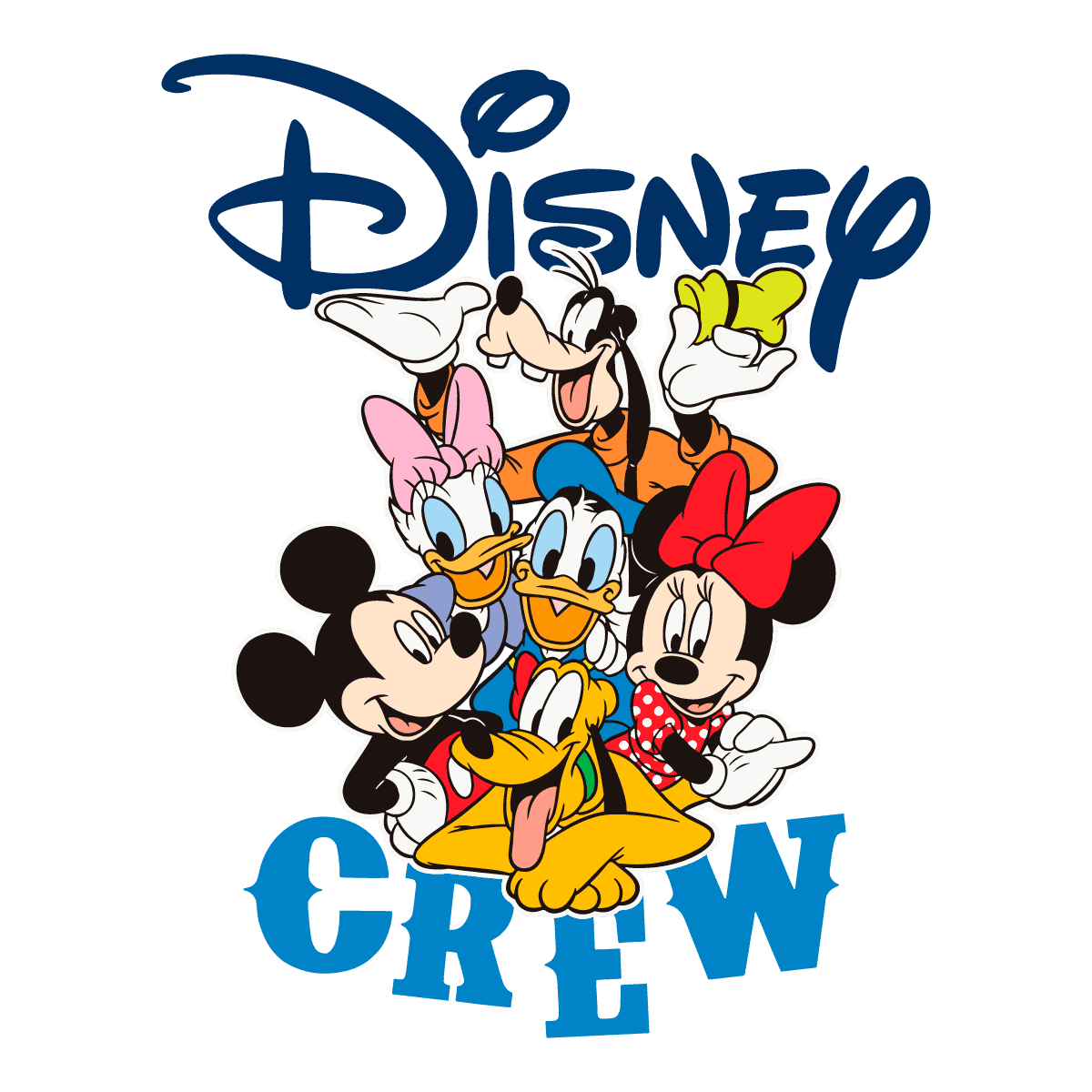 Disney Crew Mickey And Friends SVG | Inspire Uplift