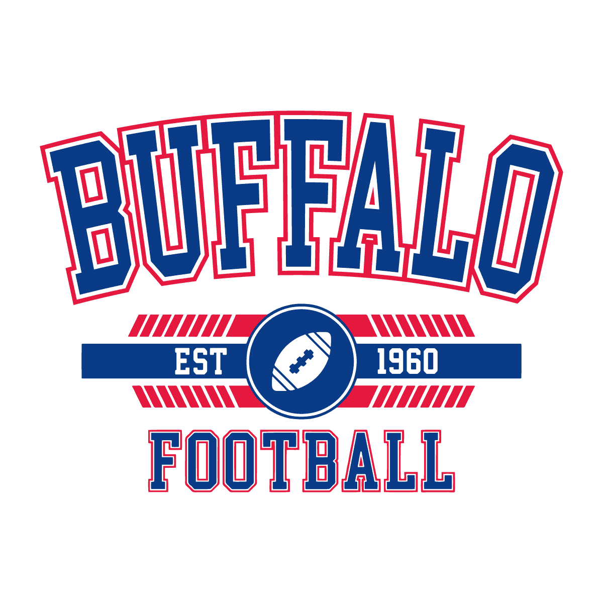 Buffalo Football SVG Cricut Digital Download Untitled | Inspire Uplift