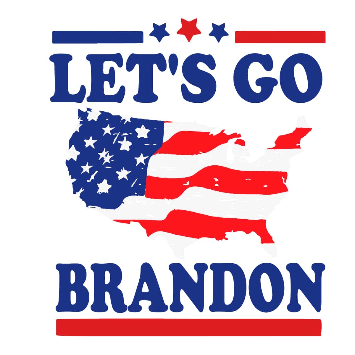 Let's Go Brandon SVG Brandon Us Flag Conservative Anti Liber | Inspire ...
