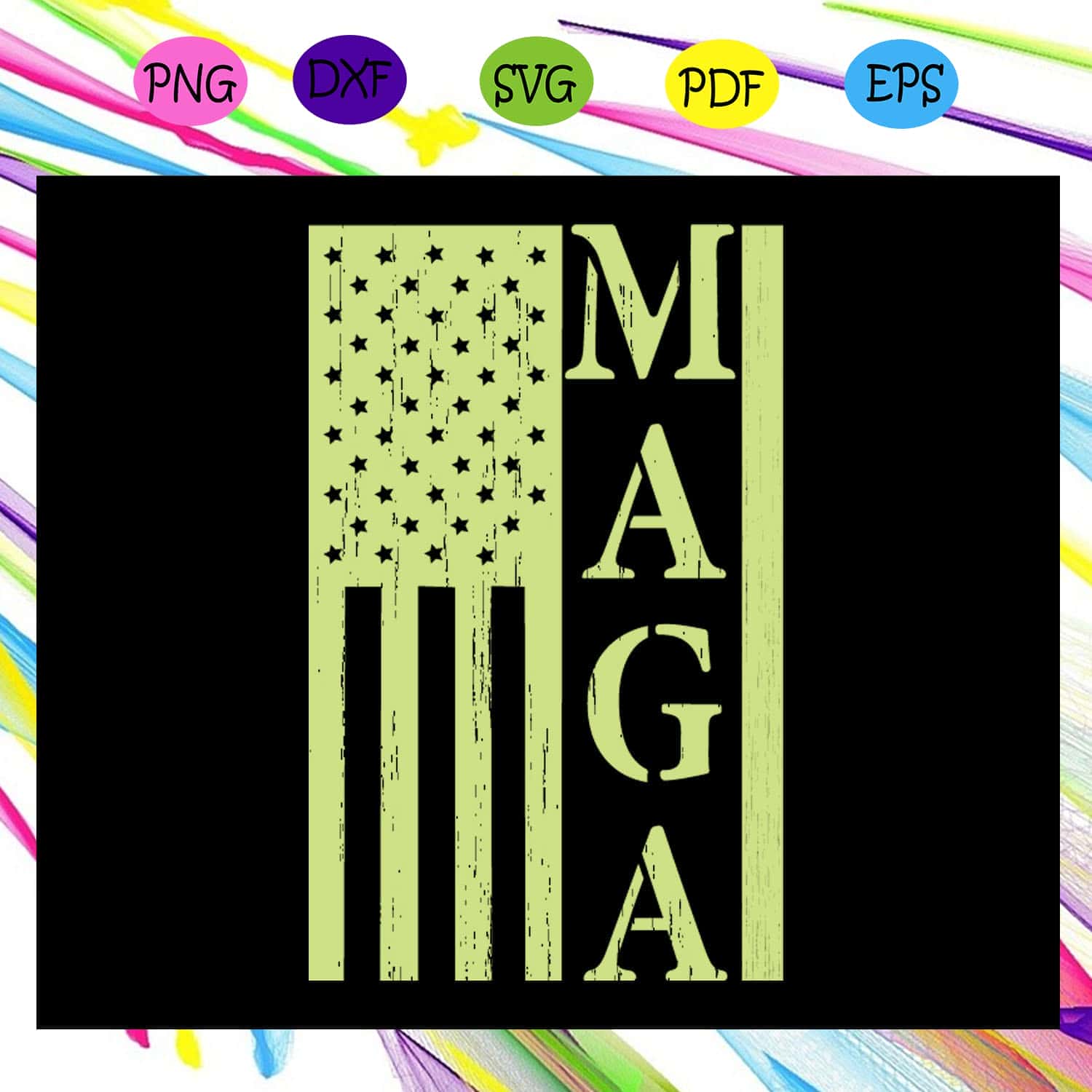Maga Make America Great Again SVG American Politics Trump SV | Inspire ...
