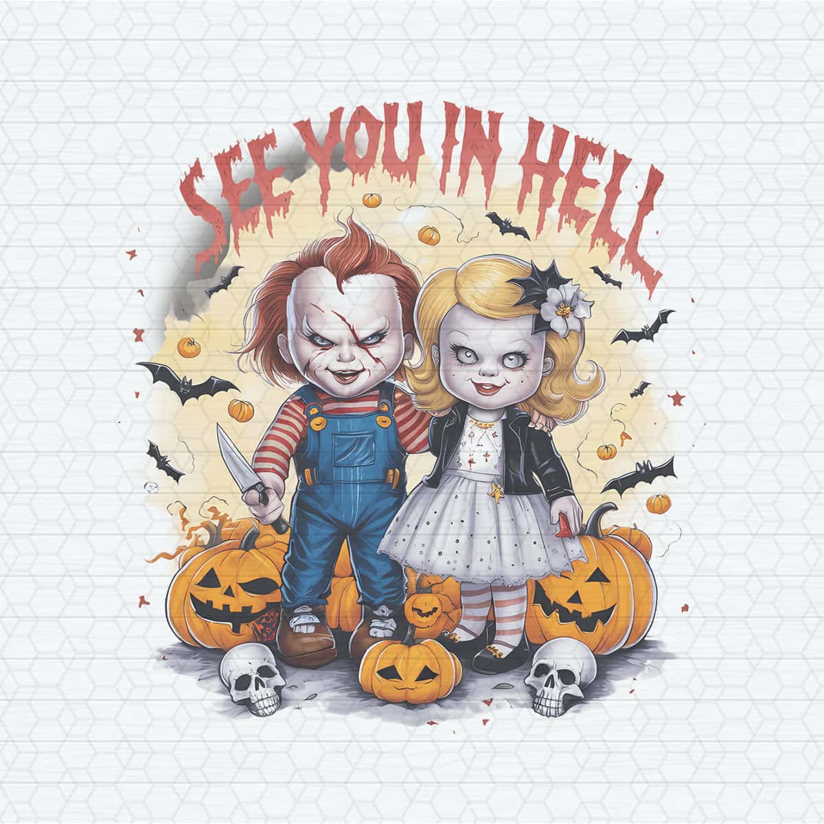 See You In Hell Horror Movie Characters PNG | Inspire Uplift