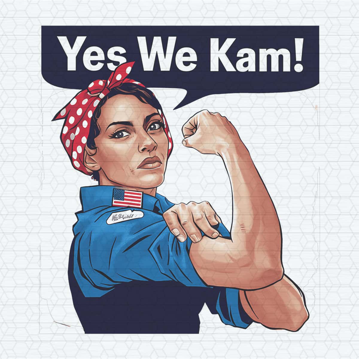 Kamala Harris Yes We Kam PNG Digital Download | Inspire Uplift