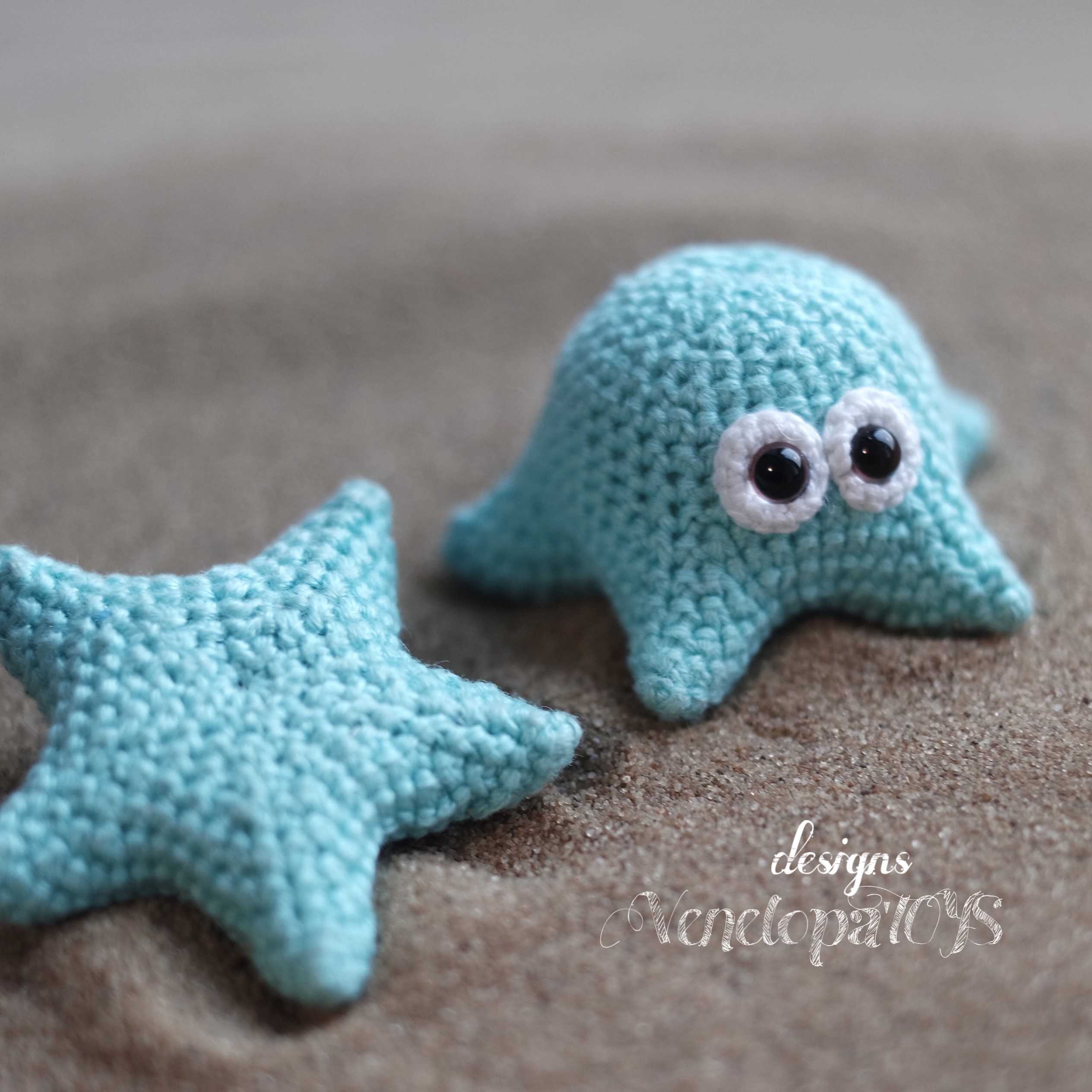 Crochet Starfish Pattern - Easy cute pattern for begginers - Inspire Uplift
