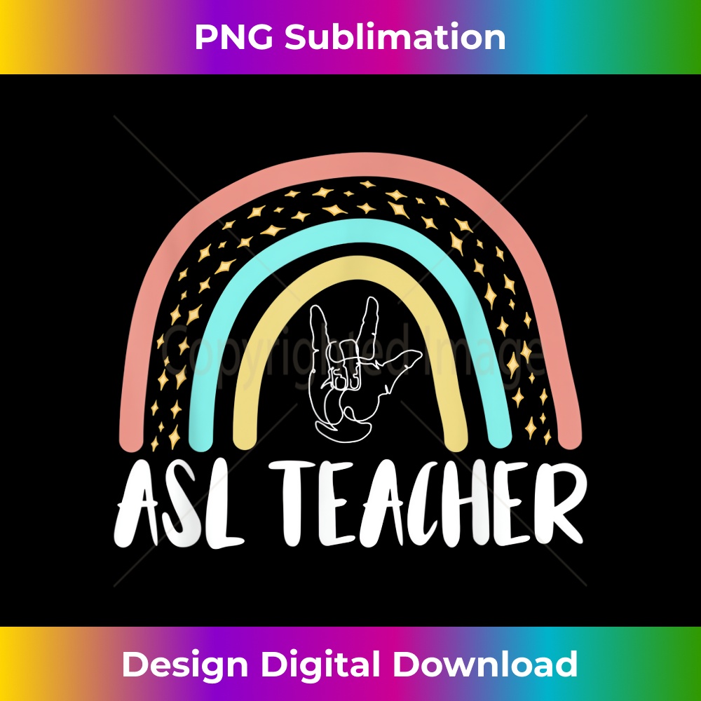 American Sign Language ASL Teacher - Chic Sublimation Digita - Inspire ...
