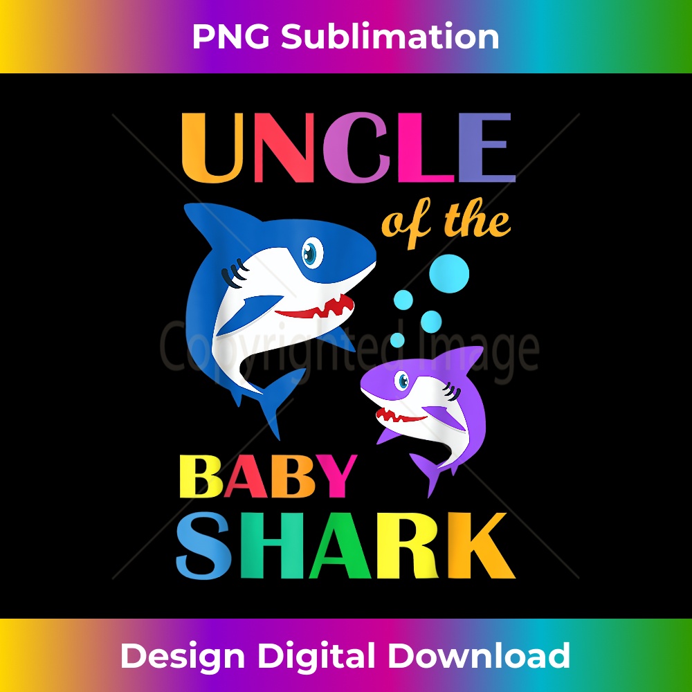 Uncle Of The Baby Birthday Shark Uncle Shark Christmas Day - | Inspire ...