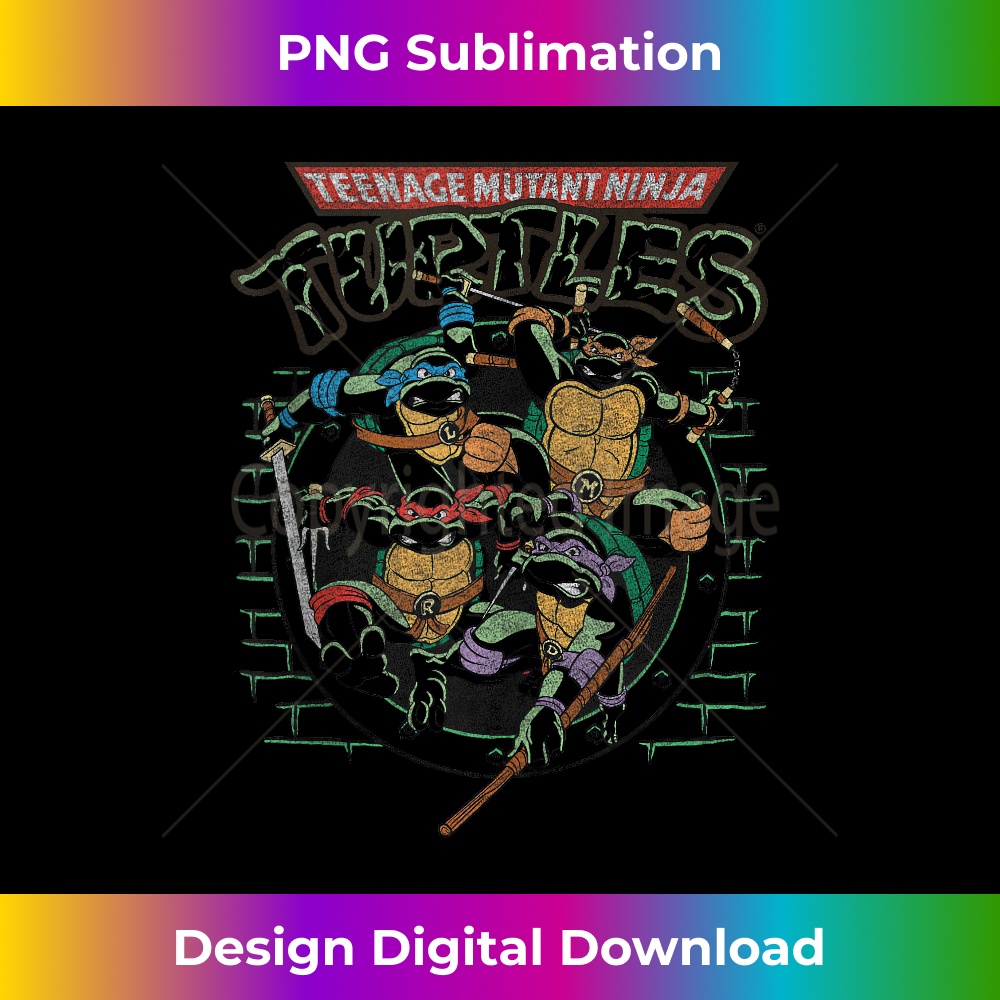 TMNT Ninja Turtles Action Shot All Characters - Sublimation- | Inspire ...