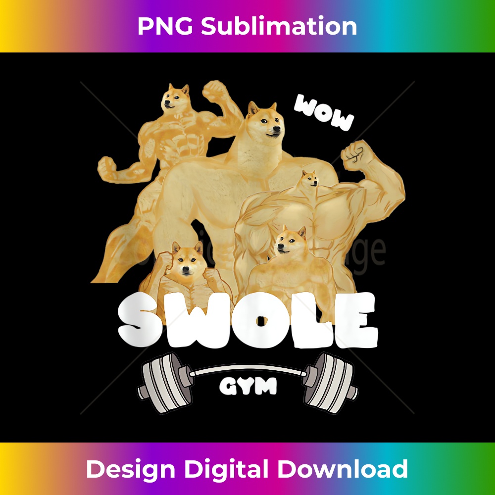 Swole Gym Swole Doge Meme Buff Doge Meme - Crafted Sublimati | Inspire ...