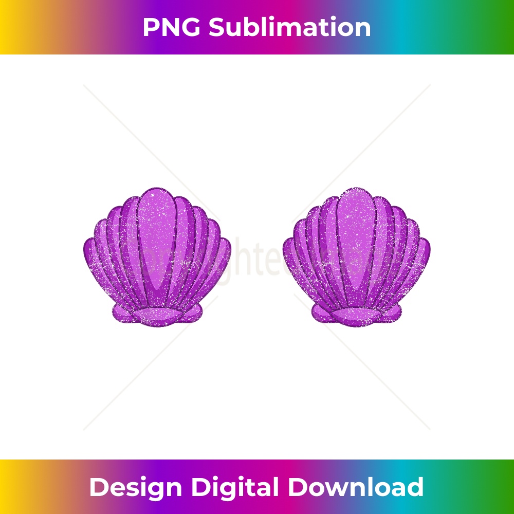 Mermaid Costume Mermaid Shell Bikini Bra - Timeless PNG Subl | Inspire ...