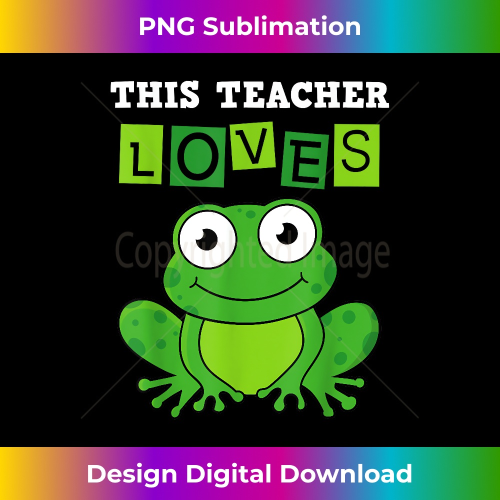 Teacher Green Frog Kindergarten Elementary School - Bespoke | Inspire ...