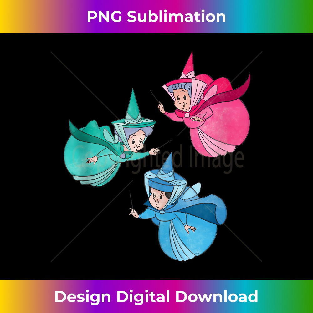 Disney Sleeping Beauty Good Fairies Flora Fauna Merryweather | Inspire ...
