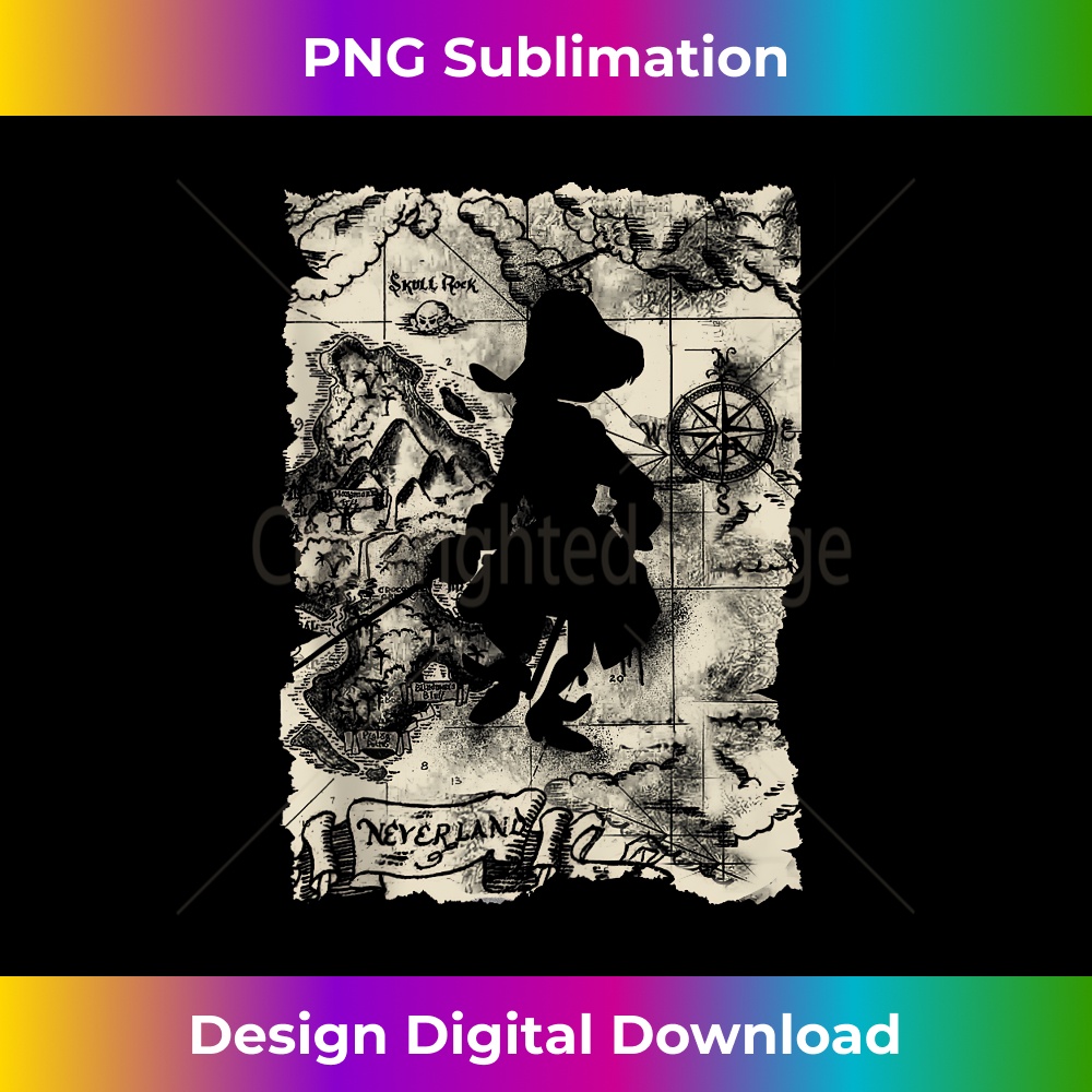 Disney Captain Hook Map - Innovative PNG Sublimation Design | Inspire Uplift