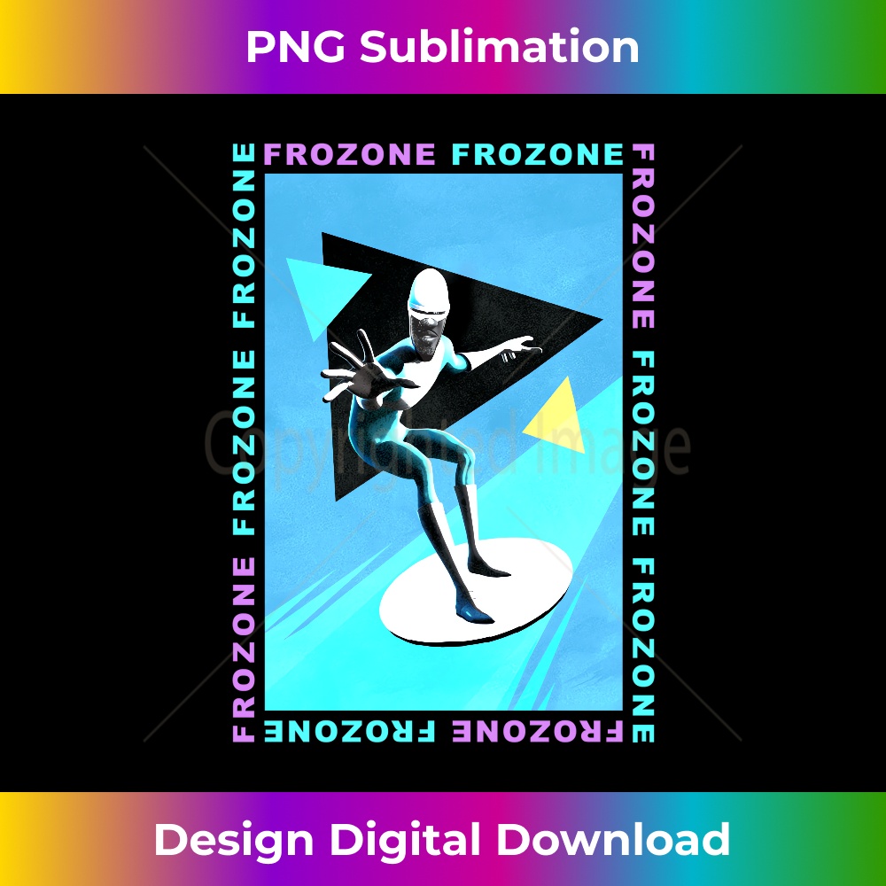 Disney Pixar The Incredibles 2 Frozone Retro Portrait - Besp | Inspire ...