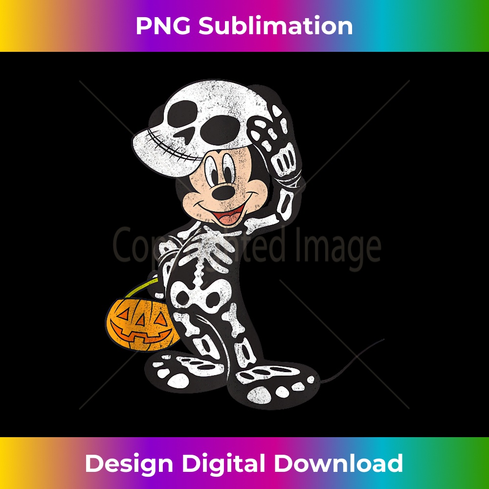 Disney Mickey Mouse Skeleton Costume - Luxe Sublimation PNG | Inspire ...