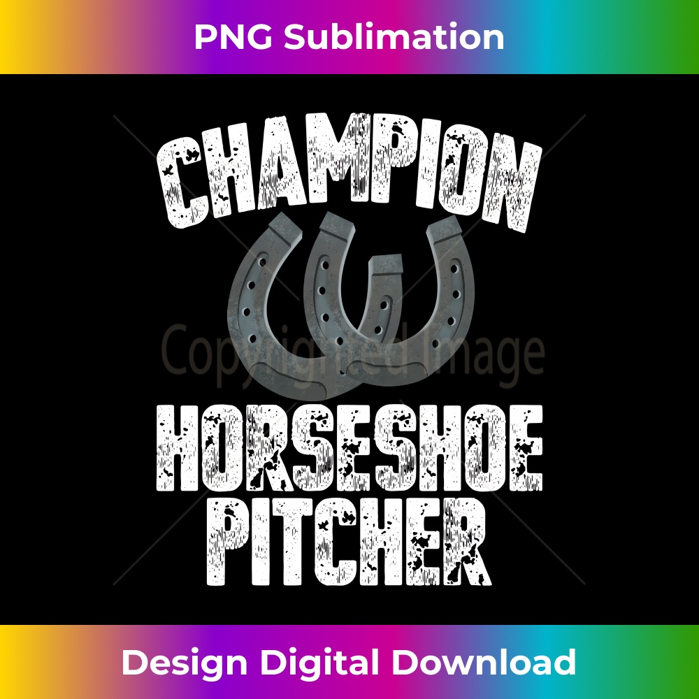 Champion Horseshoe Pitcher Pitching Game Tournament - Luxe S | Inspire ...