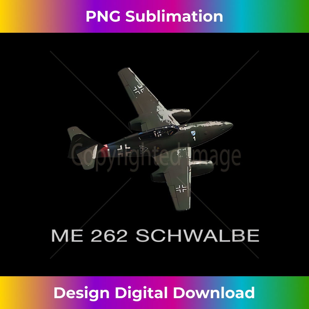 Me 262 Schwalbe German WW2 Jet Fighter Plane T - Contemporar | Inspire ...