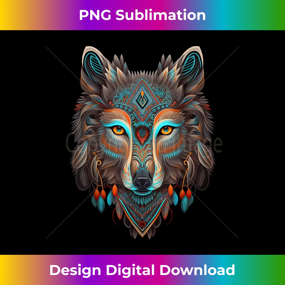 Azteca Wolf Traditional Mexican Art Ancient Aztec Mexico - V | Inspire ...