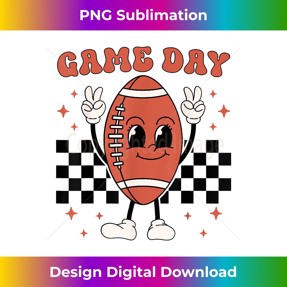 Retro Groovy Game Day American Football Players Fans Outfit | Inspire ...