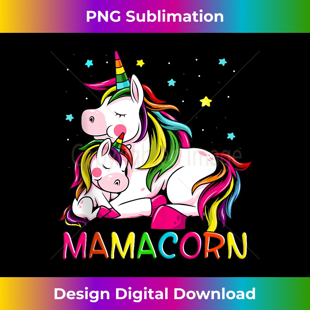 Mamacorn Mother's Day Unicorn Mom Mommycorn - Deluxe PNG Sub | Inspire ...