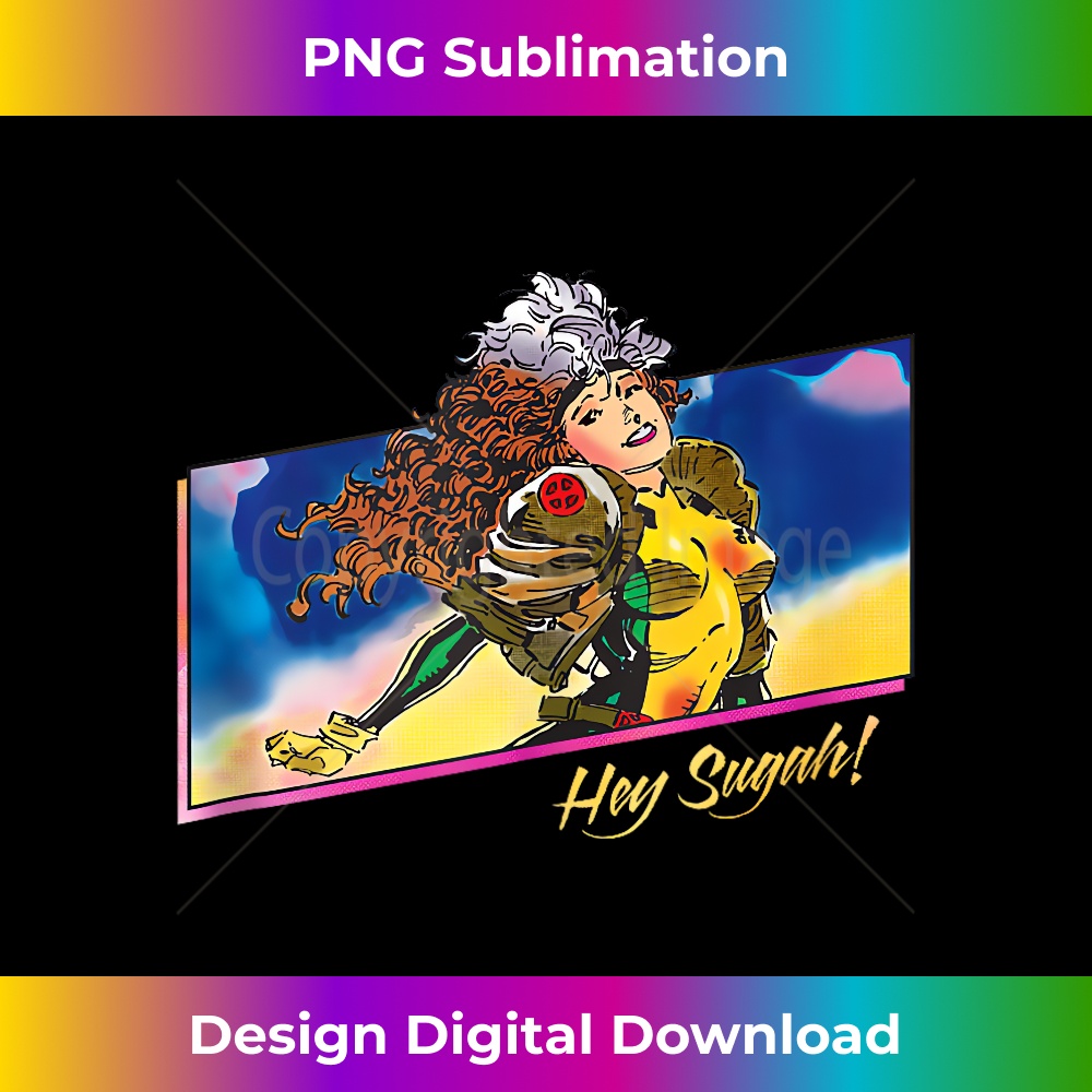 Marvel X-Men Rogue Hey Sugah! 90s - Sleek Sublimation PNG Do | Inspire ...