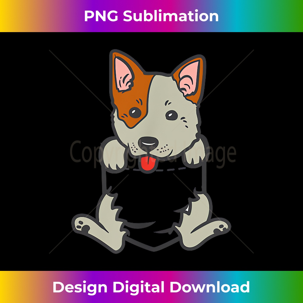 Pocket Heeler Feet Cute Animal Pet Blue Red Cattle Dog - Tim | Inspire ...