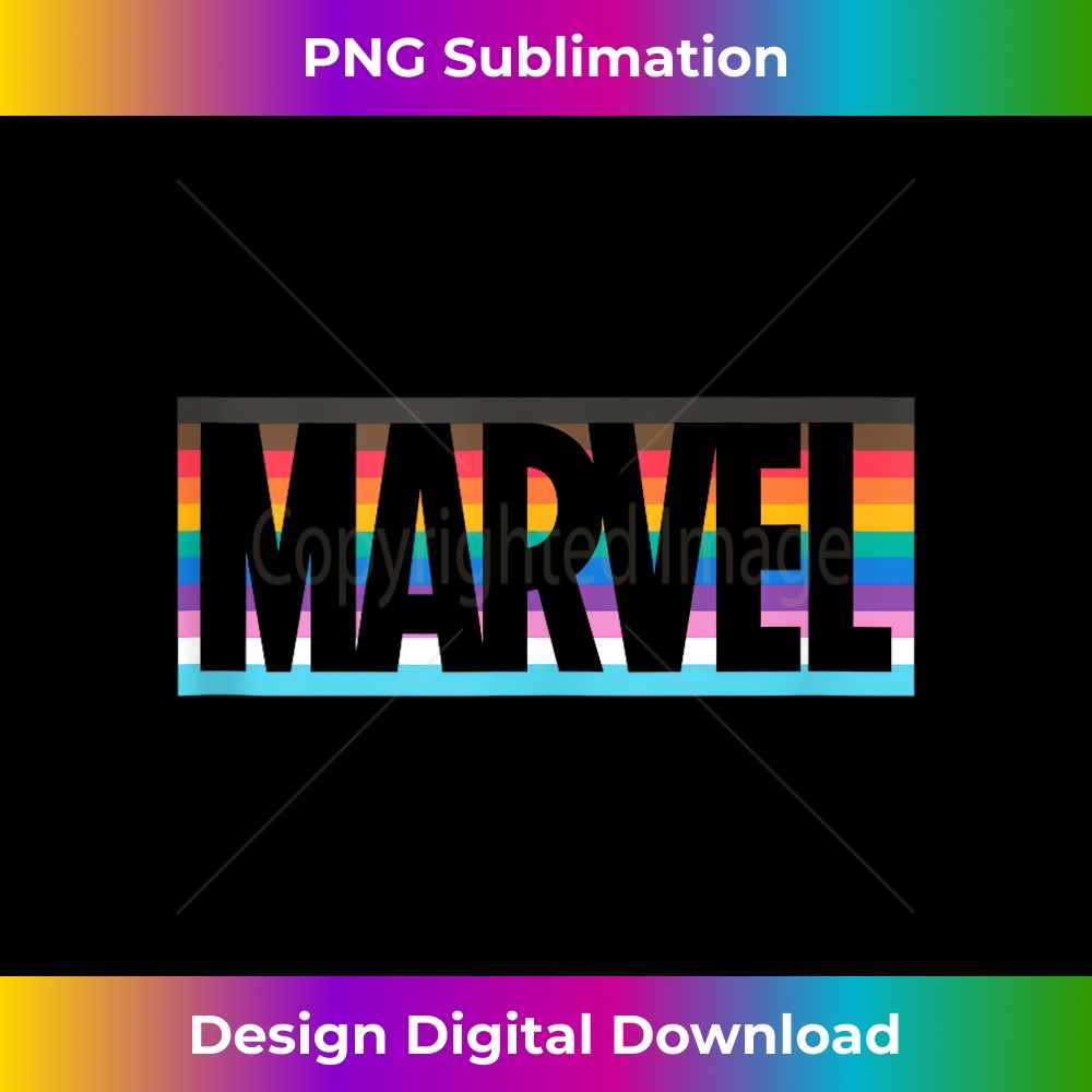 Marvel Pride Inclusive Rainbow Colors Logo - Innovative PNG | Inspire ...