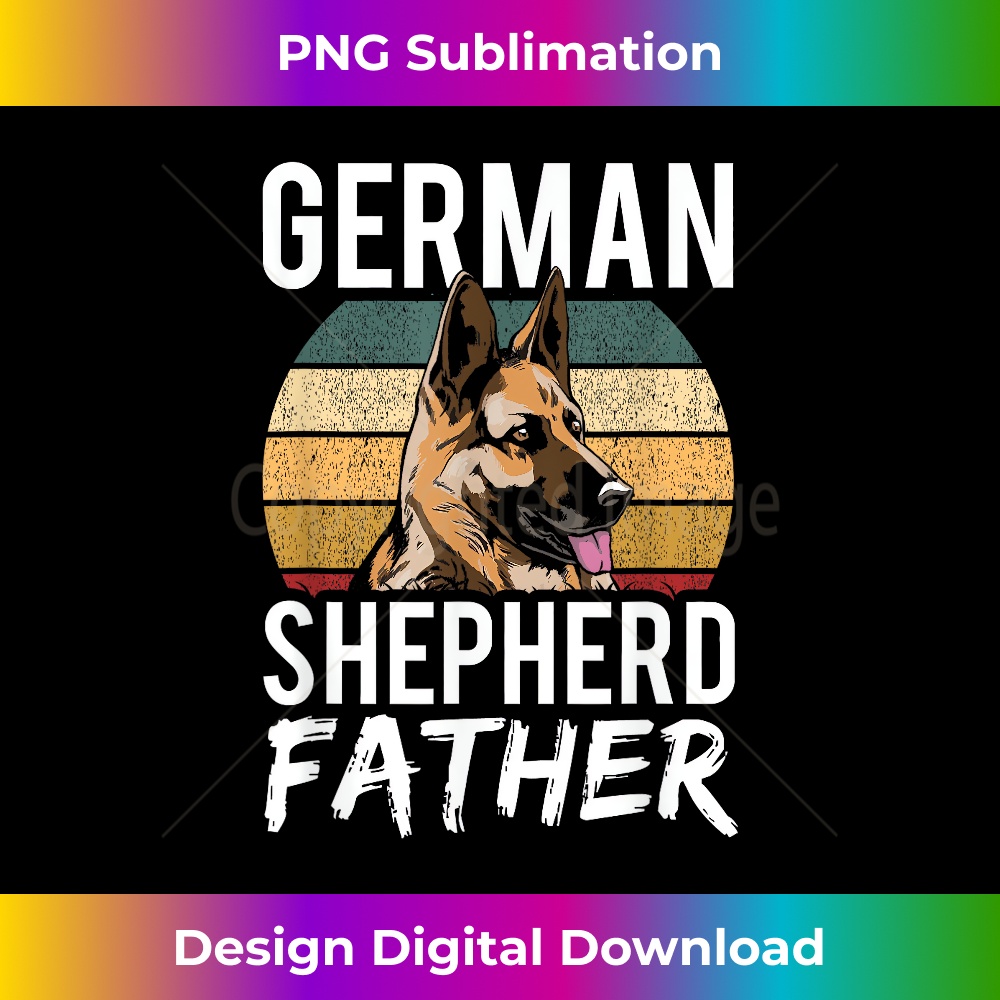 German Shepherd Father Puppy Lover Breed Dog Dad Daddy Papa | Inspire ...