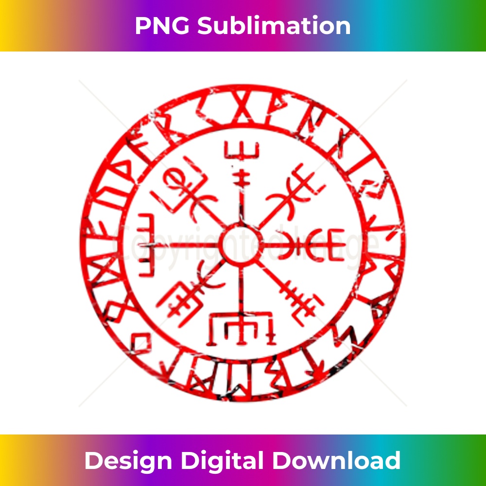 Norse Vegvisir Symbol Valhalla Viking Compass Odin Pagan - C | Inspire ...