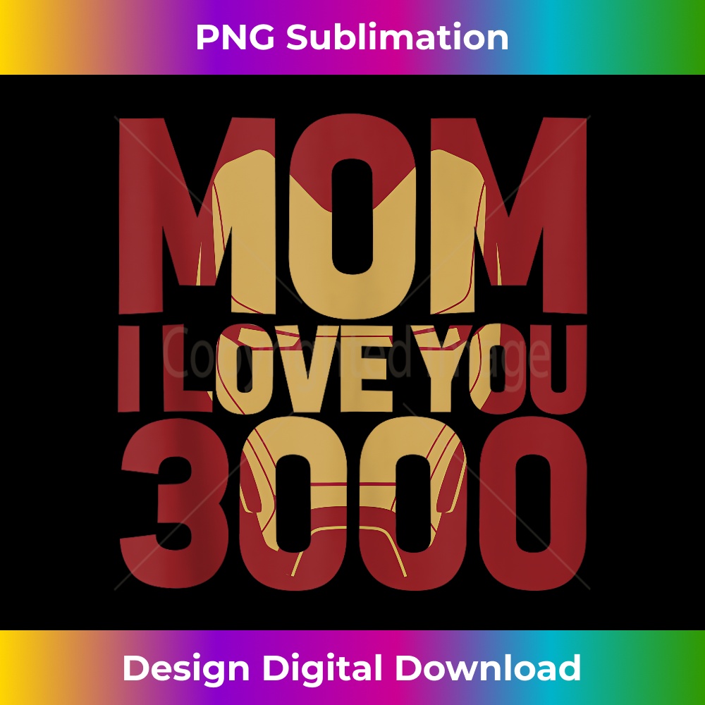 Marvel Avengers Endgame Mom I Love You 3000 Iron Man Fill - | Inspire ...