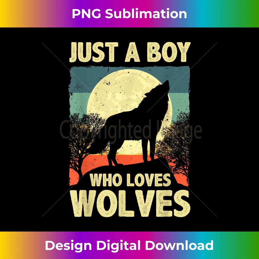 Funny Wolves Design Boys Howling Wolf Lovers - Sublimation-O | Inspire ...