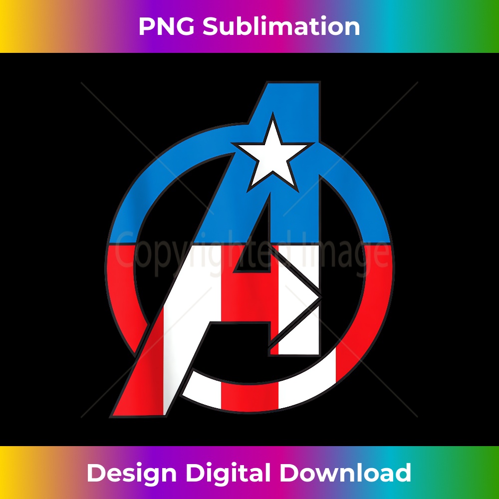 Marvel Avengers Captain America Costume Fill Logo - Sublimat | Inspire ...