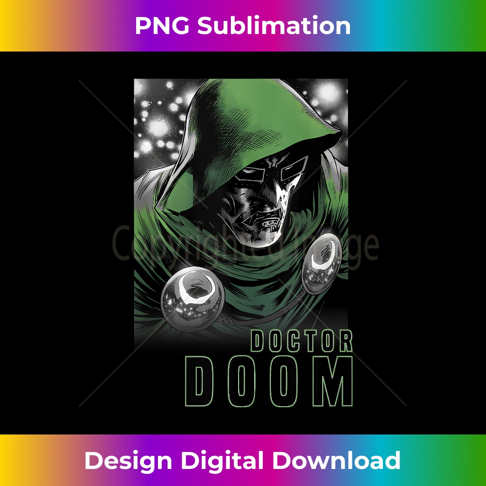 Marvel Fantastic Four Doctor Doom Portrait - Futuristic PNG | Inspire ...