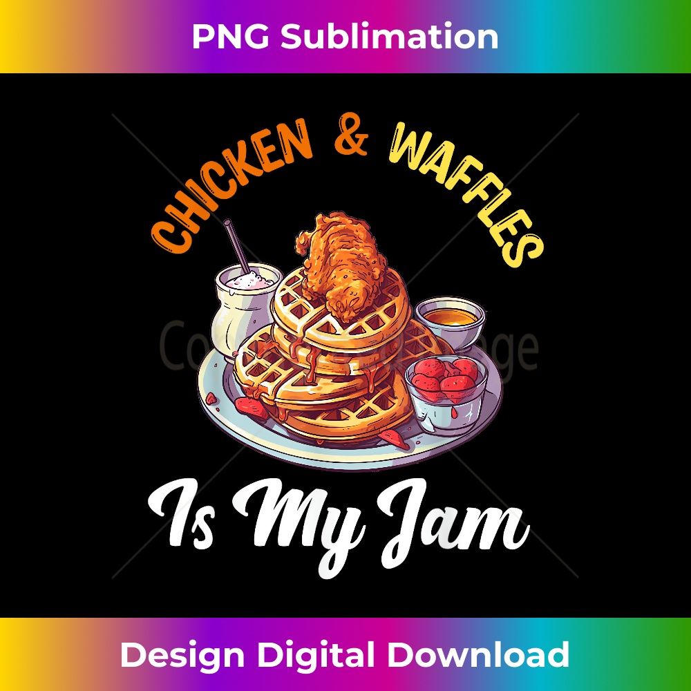Chicken and Waffles Fried Chicken Wings Lover Food Junkie - | Inspire ...