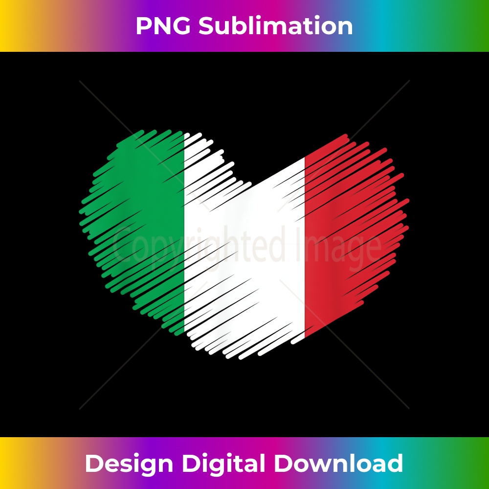 Italy Flag Merchandise For Italian Heritage Roots Heart KIds | Inspire ...