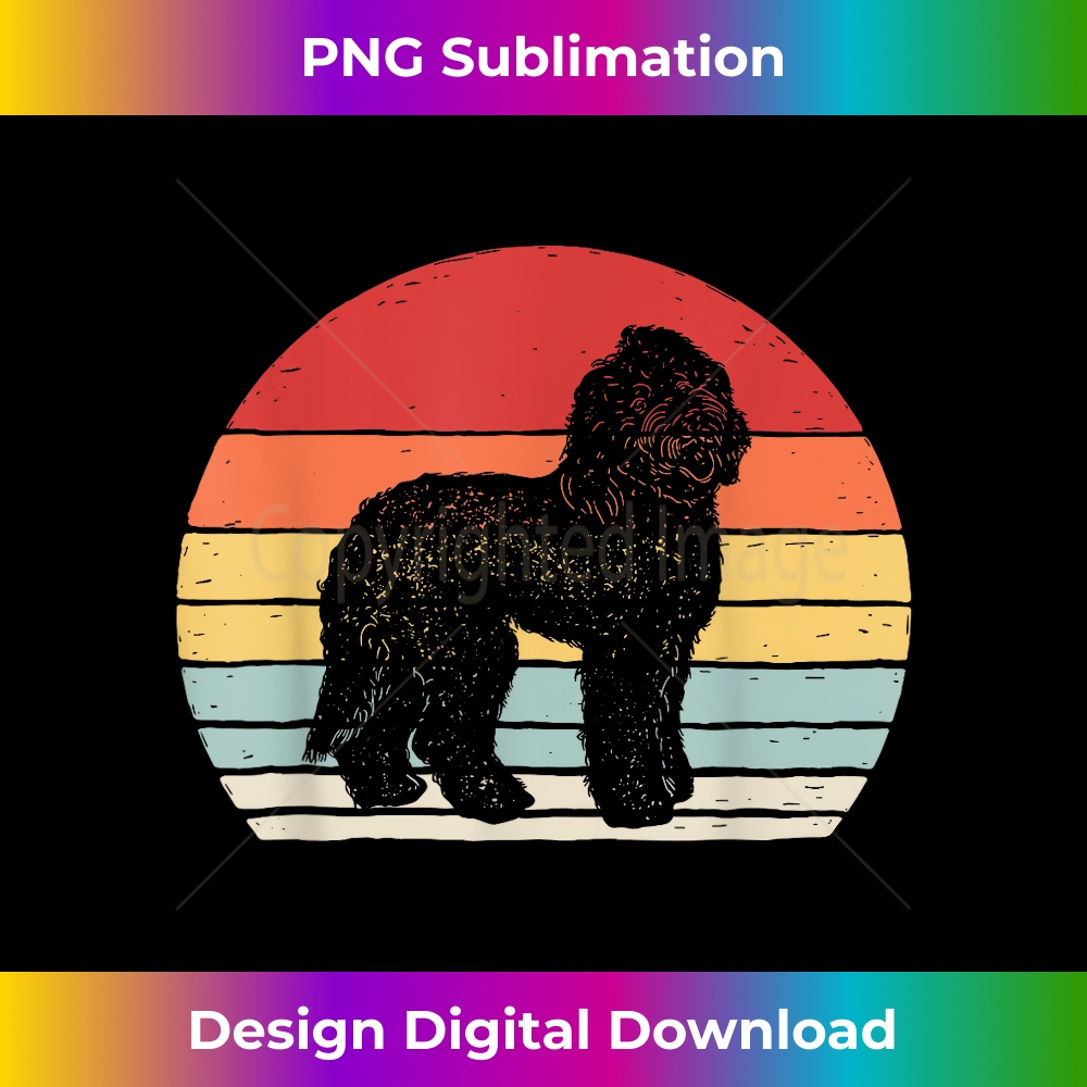 Vintage Retro Labradoodle Dog - Luxe Sublimation PNG Downloa | Inspire ...