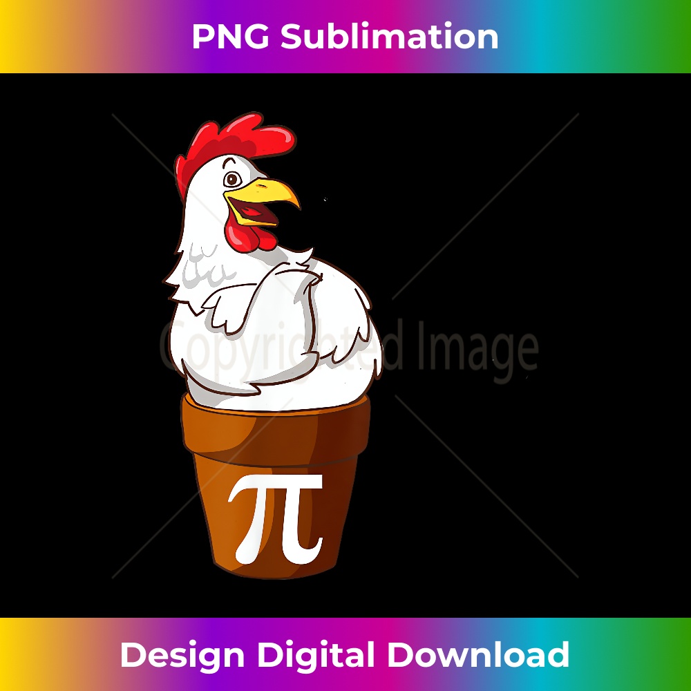 Chicken Pot Pi Funny Pie Day Cartoon Chicken Pot Pi - Deluxe | Inspire ...